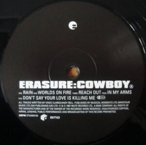 🎶 Cowboy de Erasure | LP